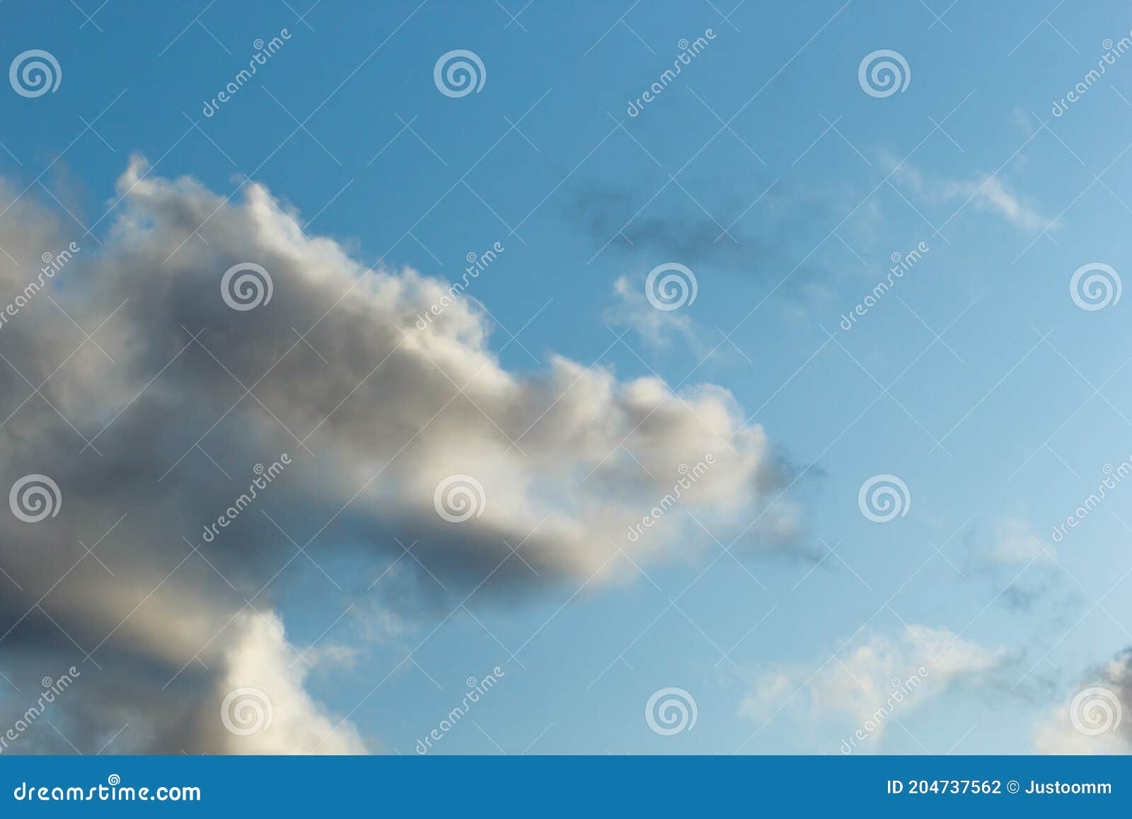 Multi Colored Layered Clouds of the Lower Tier Stock Photo - Image of ...