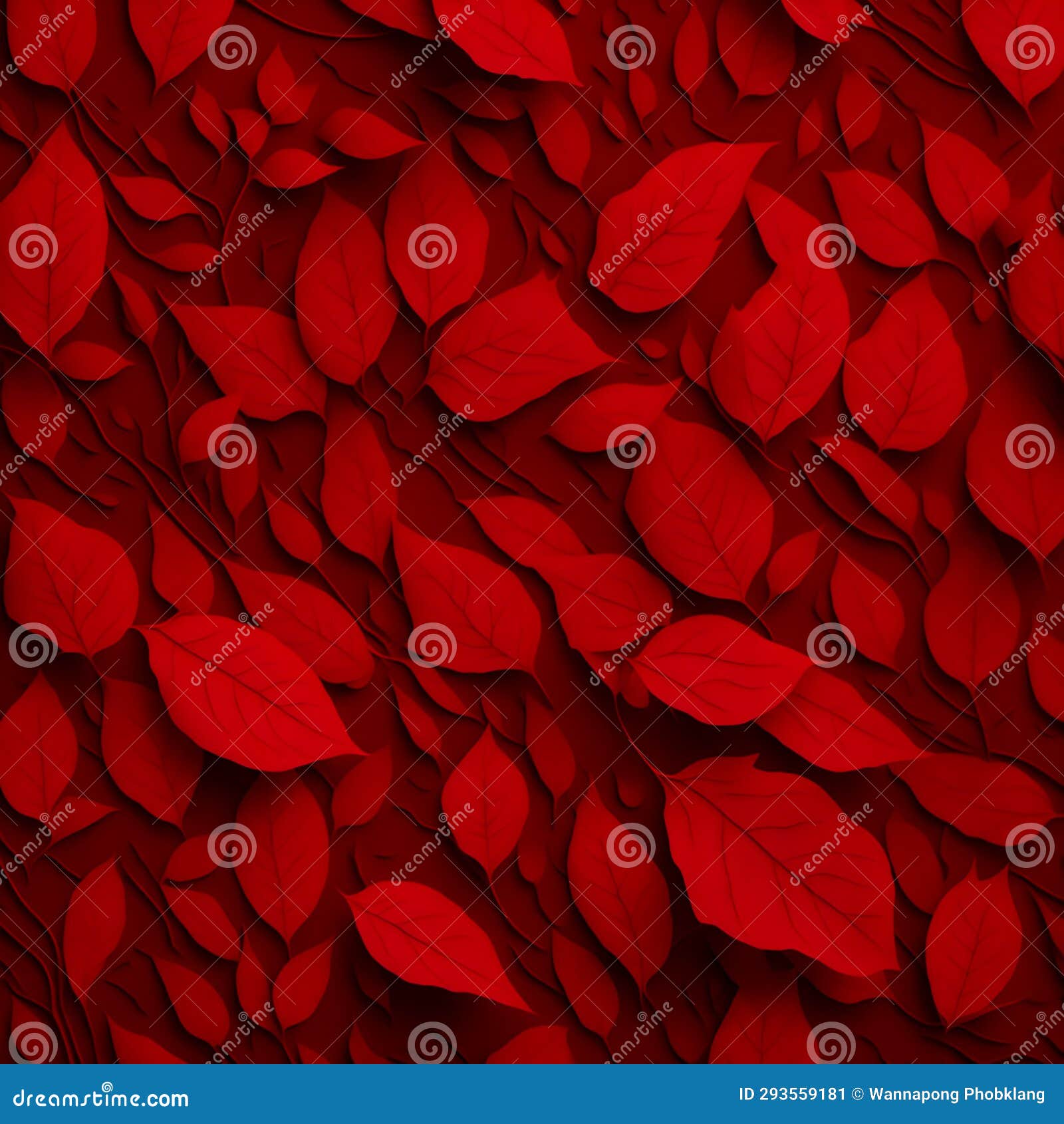 Multi Colored Leaf Background Tranquil Natural Textures for Eco Design ...