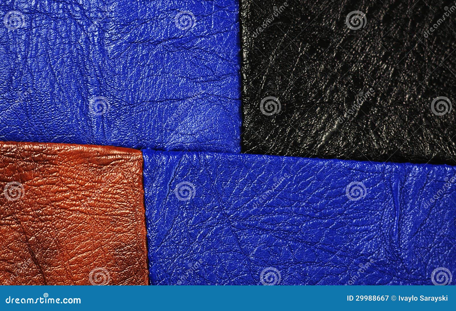 Leather Patch Picture. Image: 29988667