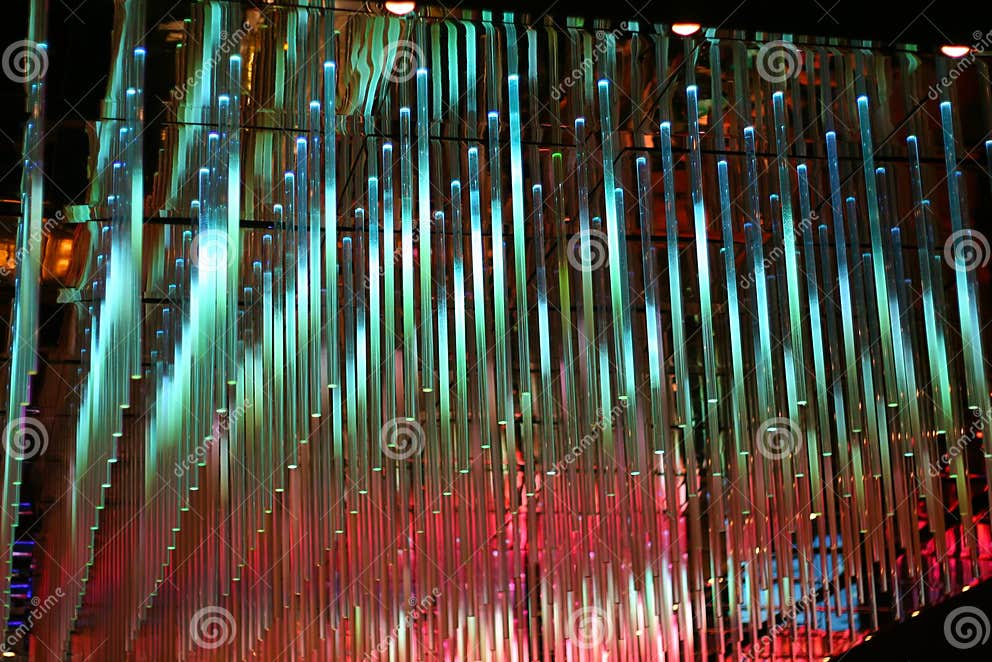 Multi-colored LED lights stock image. Image of acrylic - 27224865