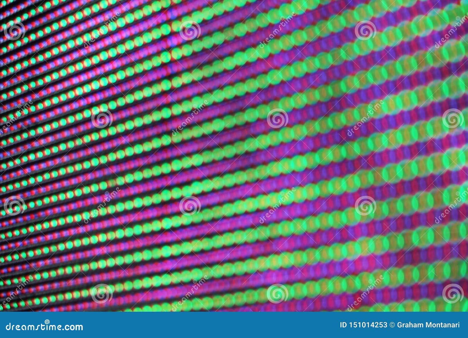 Multi Colored LED Lights Pattern Stock Image - Image of abstract, dance ...