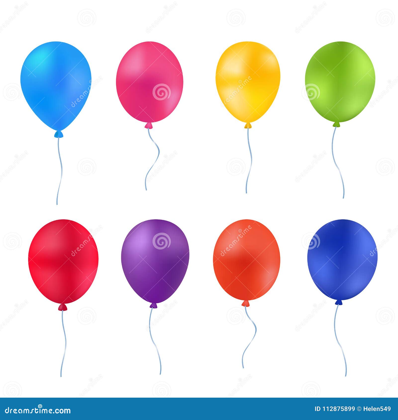 Ballons Cartoon Vector | CartoonDealer.com #3134615