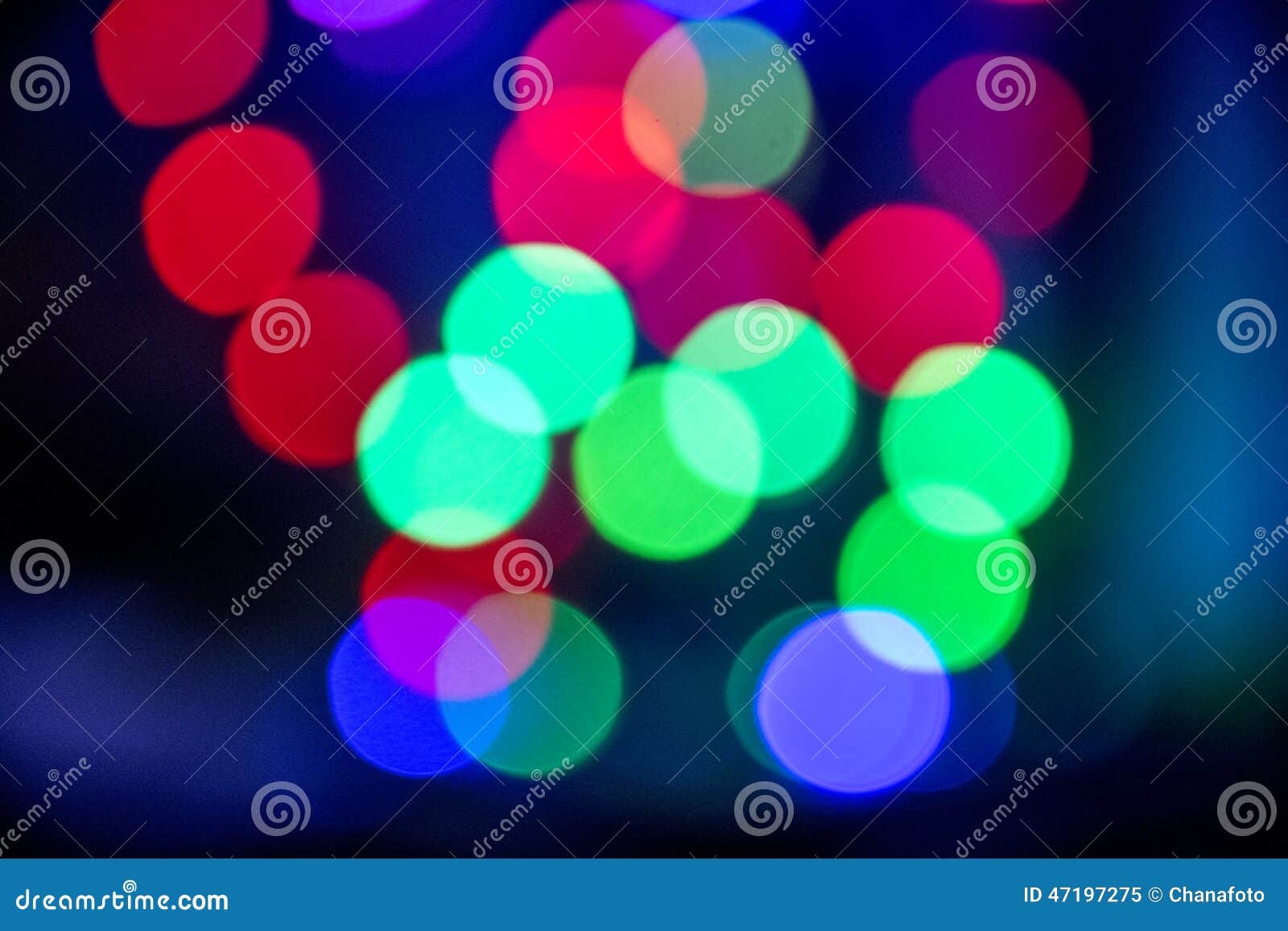 Multi Colored Lights stock image. Image of lighting, christmas - 47197275