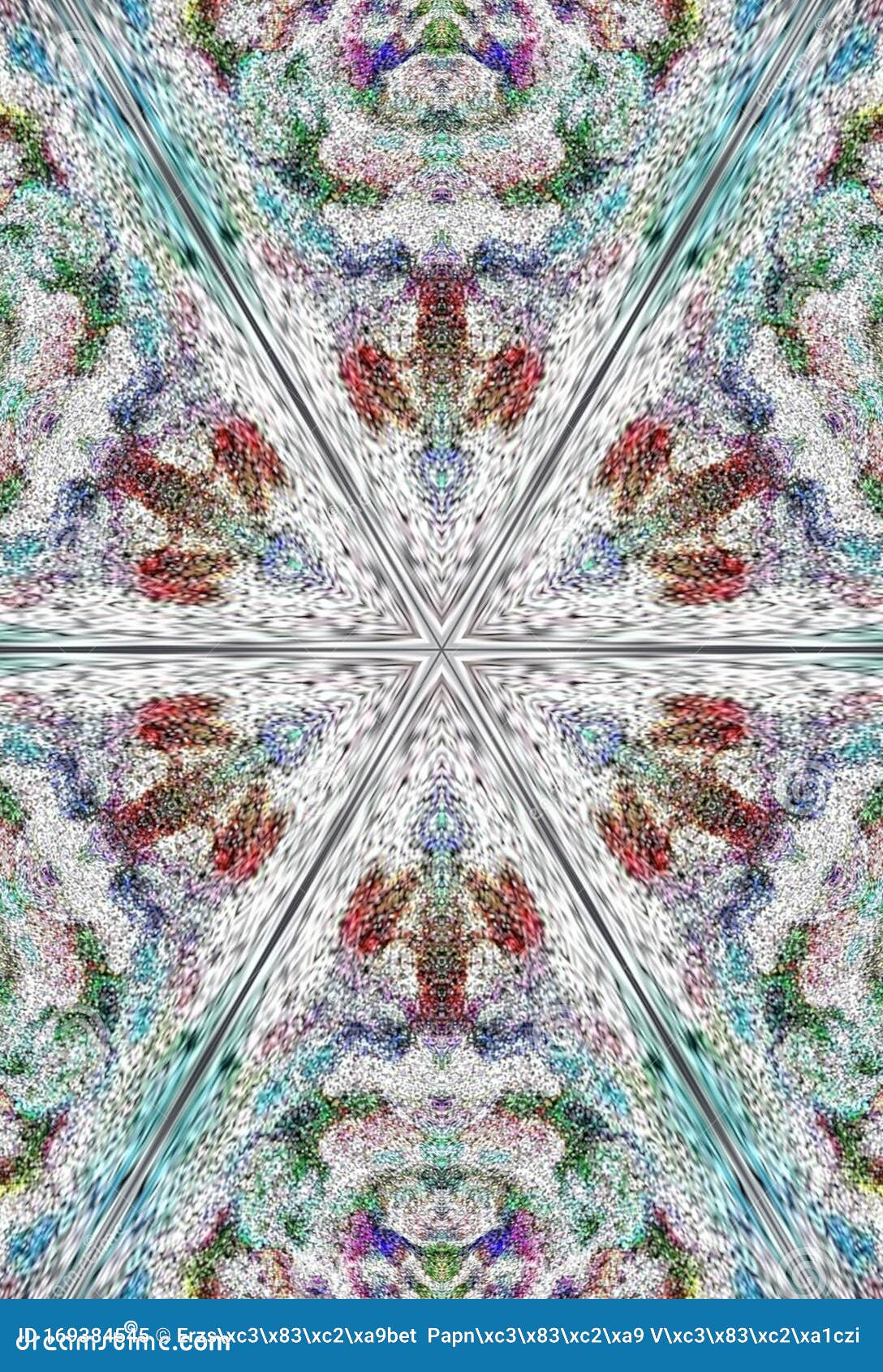 Multi Colored, Marble Patterned Image. Computer Graphics, Illustration ...