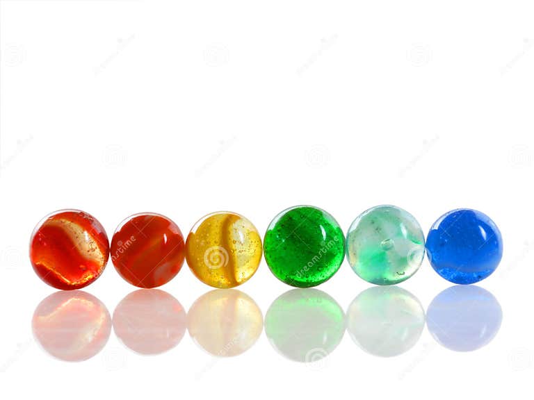 Multi-colored Marbles stock photo. Image of playing, balls - 17141658