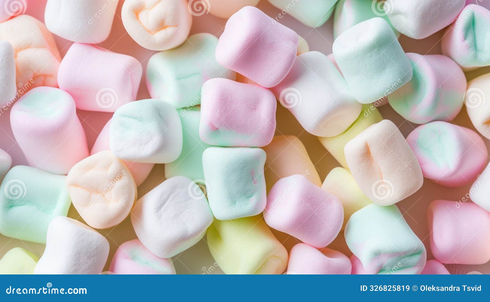 Multi-colored Marshmallows. Background or Texture of Colorful ...
