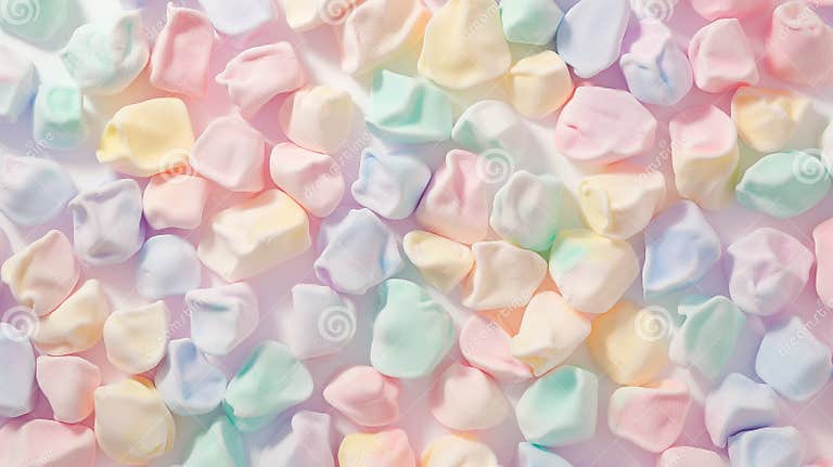 Multi-colored Marshmallows. Background or Texture of Colorful ...