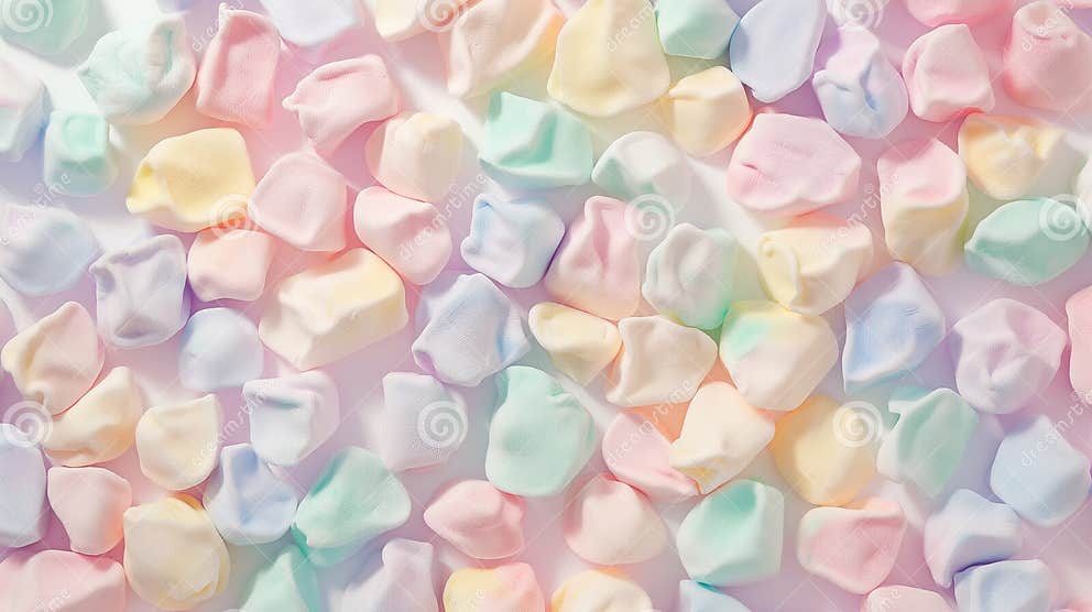 Multi-colored Marshmallows. Background or Texture of Colorful ...