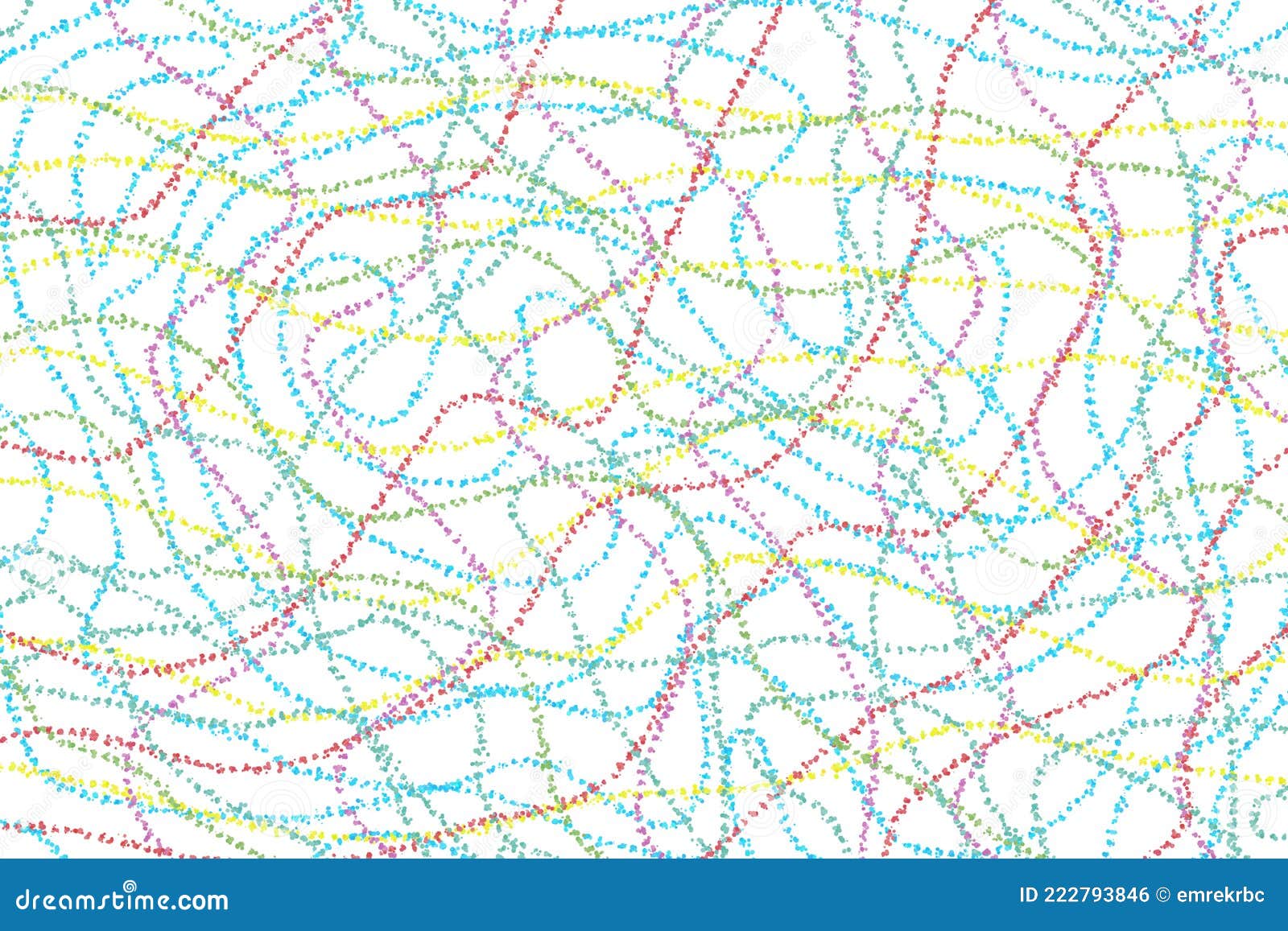 Multicolor Striped Pattern for Design Stock Illustration - Illustration ...