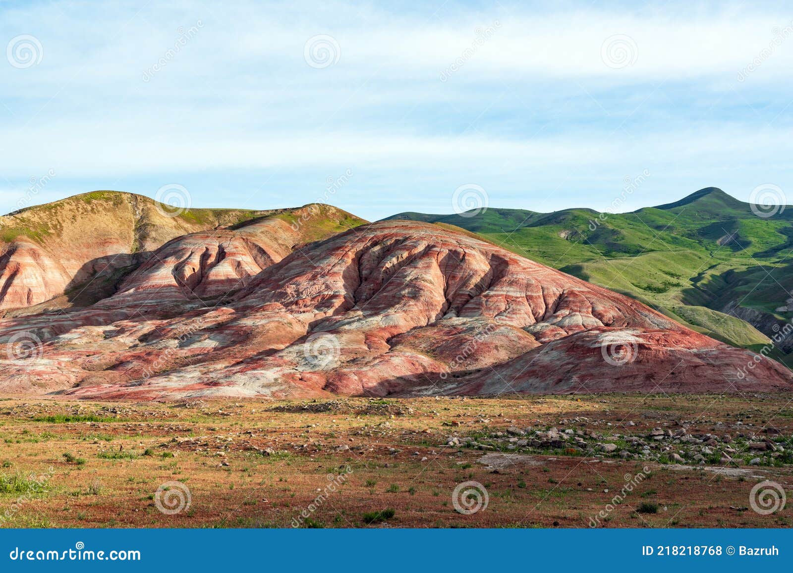 Multi Colored Natural Mountains Patterns Stock Photo - Image of ...