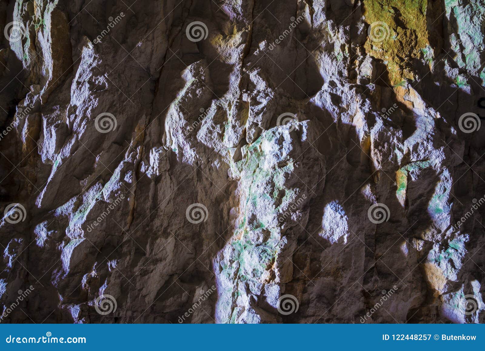 Multi-colored Natural Stone Texture Stock Image - Image of geology ...
