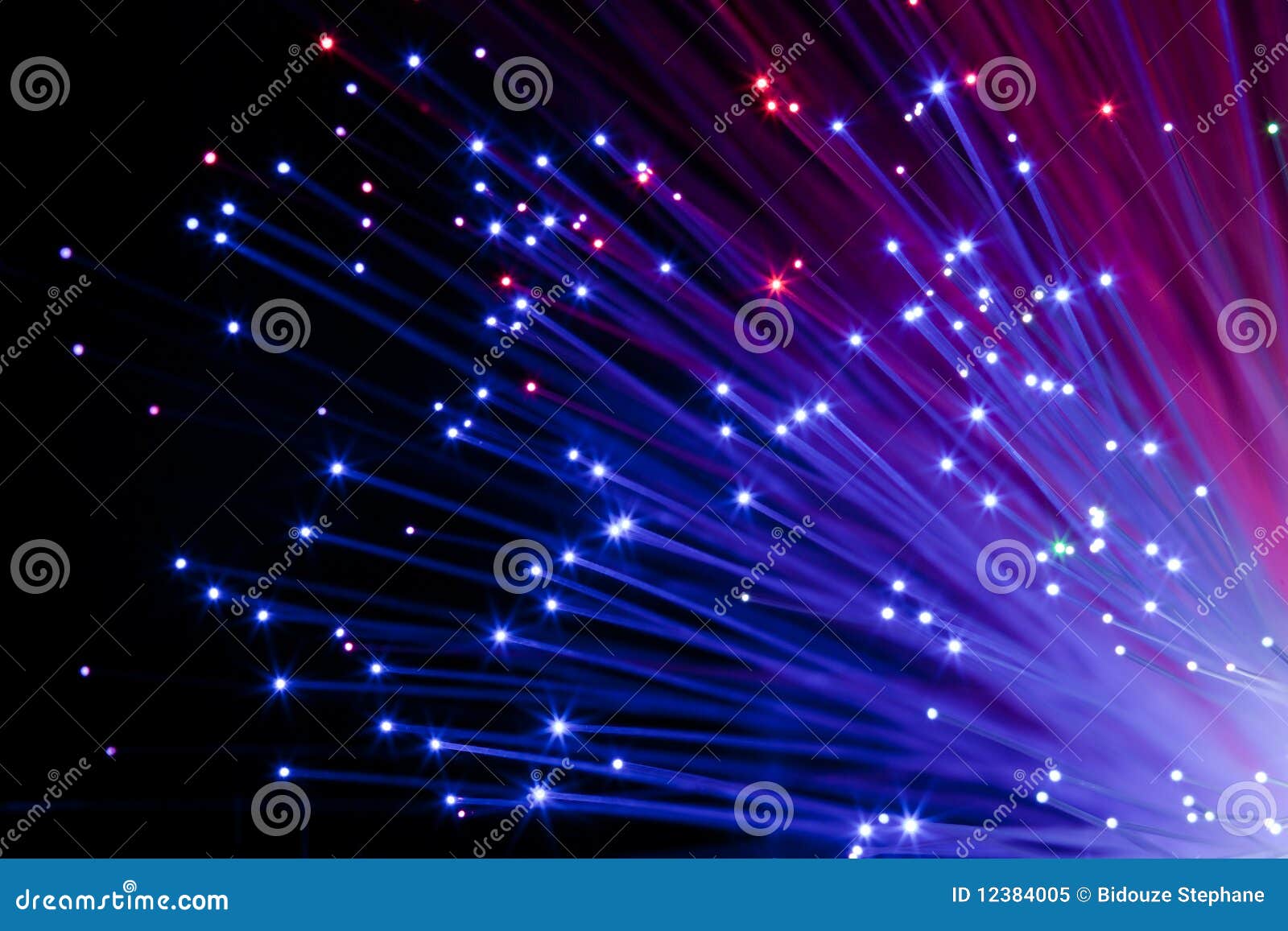Multi colored optic fibers stock image. Image of cable - 12384005