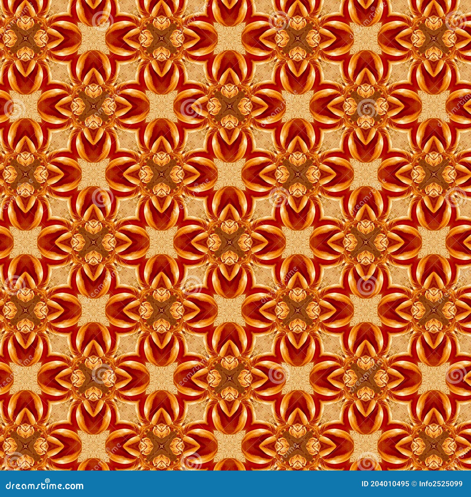 Design of Motive Pattern with Pumpkins, Stars and Abstract Form Inside ...