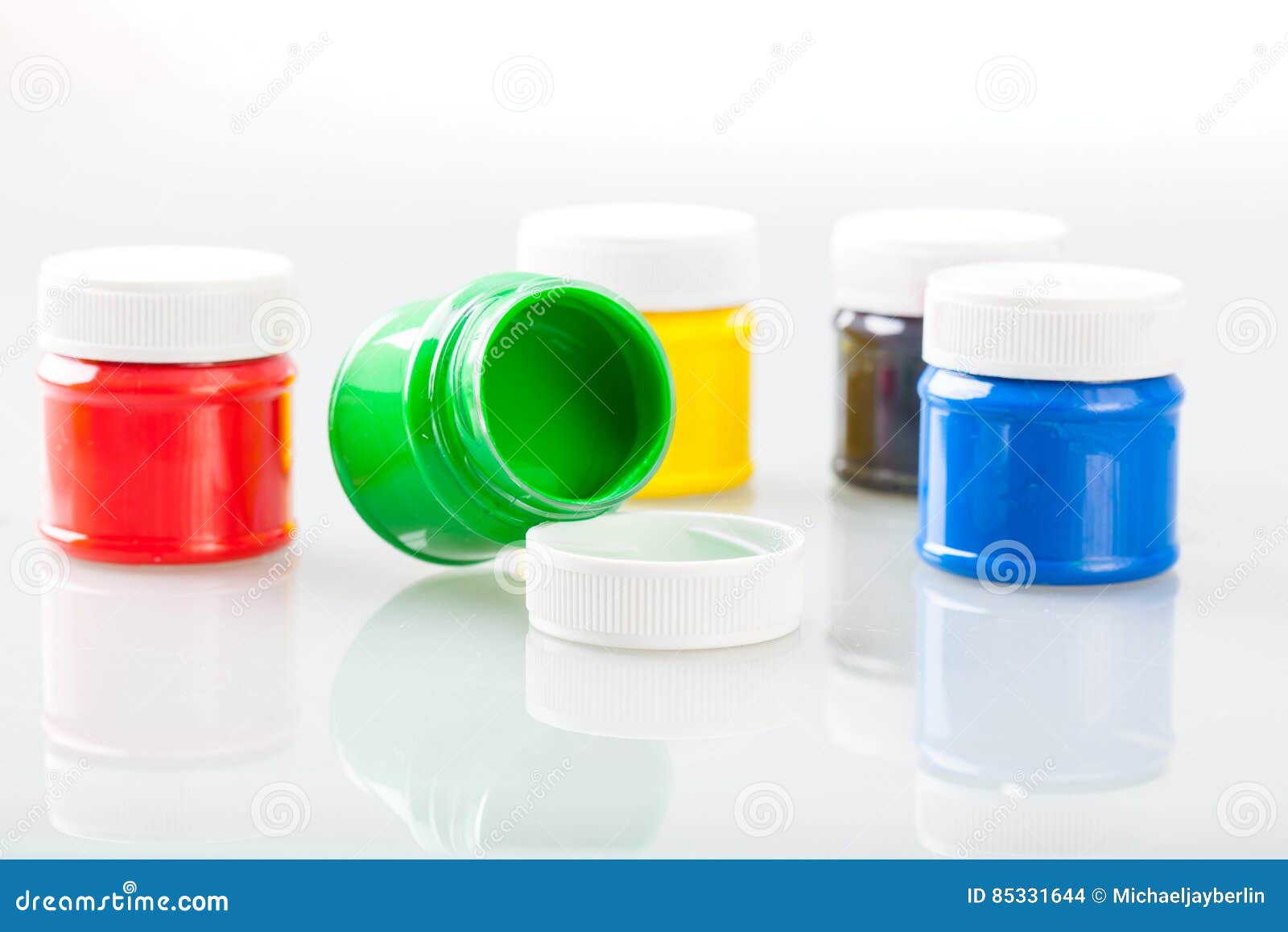 Paint Bottles Royalty-Free Stock Photography | CartoonDealer.com #6421133