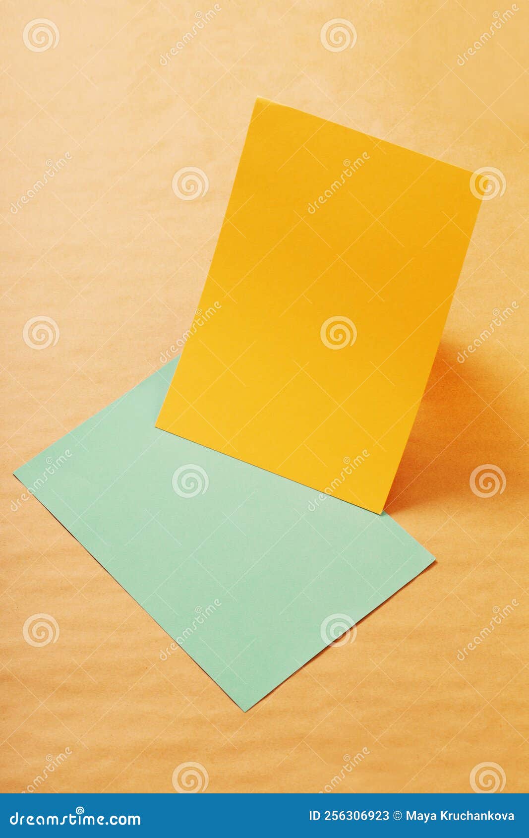 Multi-colored Background from Several Sheets of Cardboard Stock Image ...