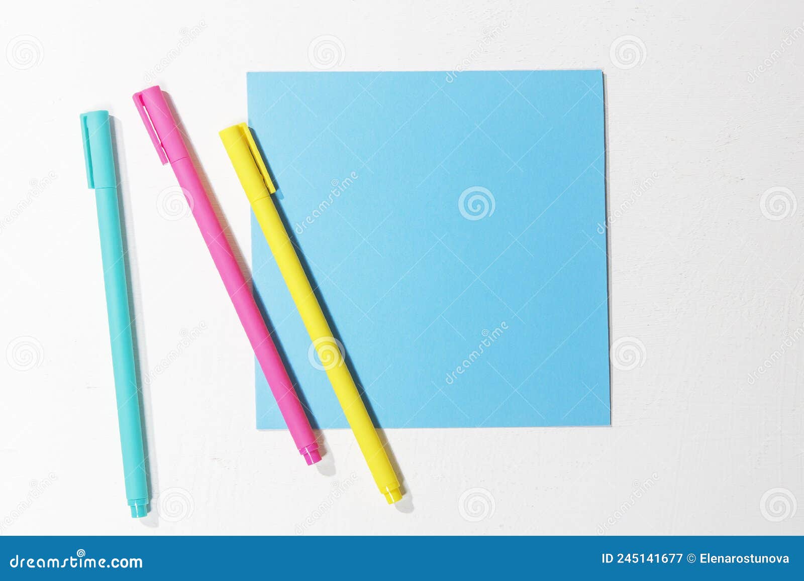 Multi-colored Paper Blue Square Stock Image - Image of stack, shelf ...