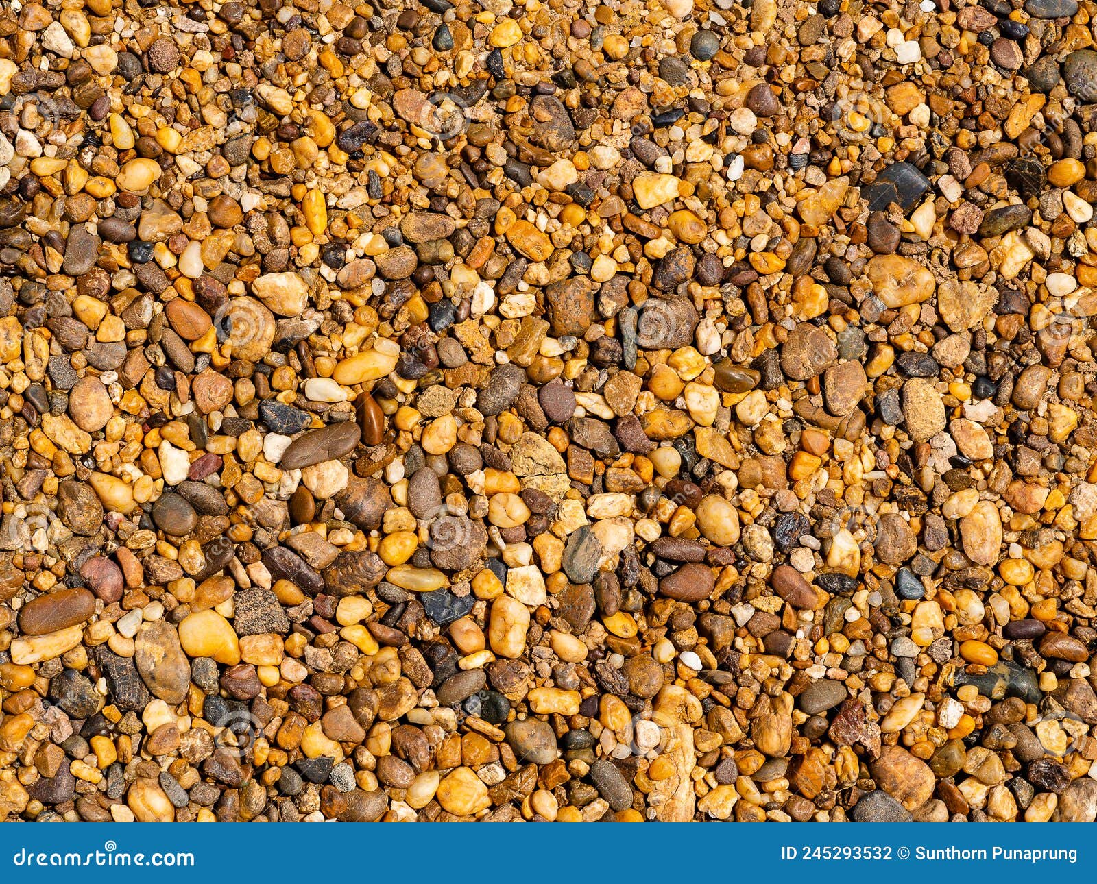 Multi-colored Pebbles on the Beach. Pebble Background Stock Photo ...