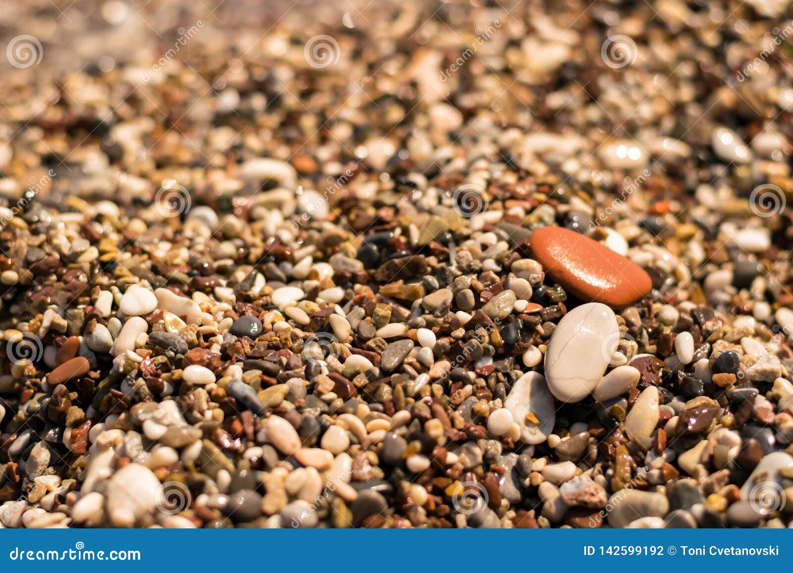 Multi-Colored Pebbles and Rocks Stock Photo - Image of extreme, colored ...