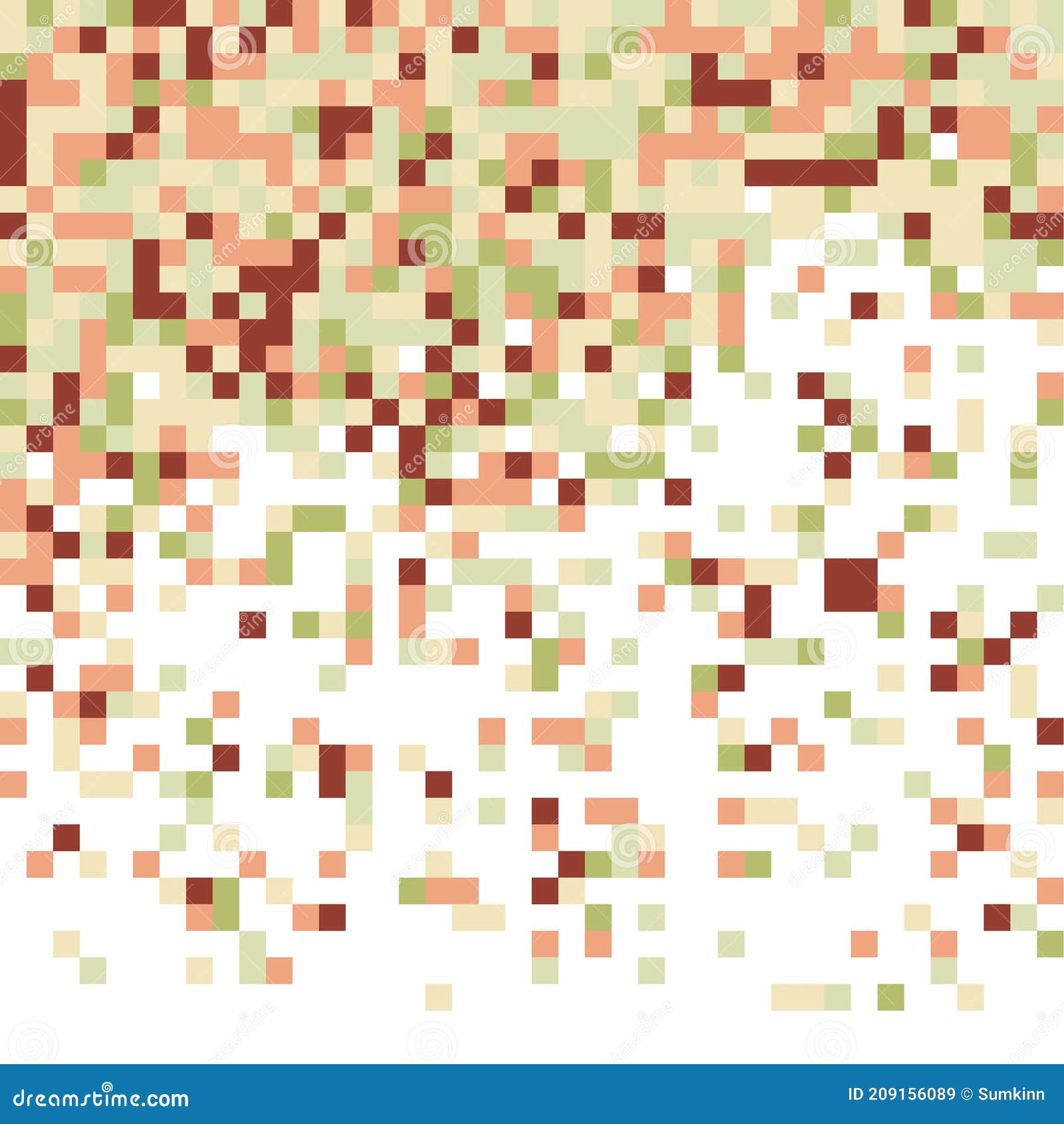 Multi colored pixelation. stock vector. Illustration of backdrop ...