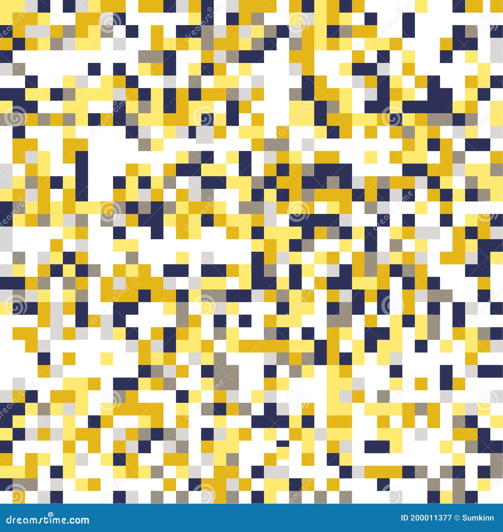 Multi colored pixelation. stock vector. Illustration of mixed - 200011377