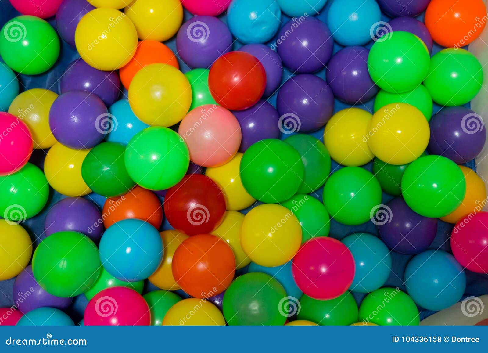 Multi Colored Plastic Balls Stock Photo - Image of children, ball ...