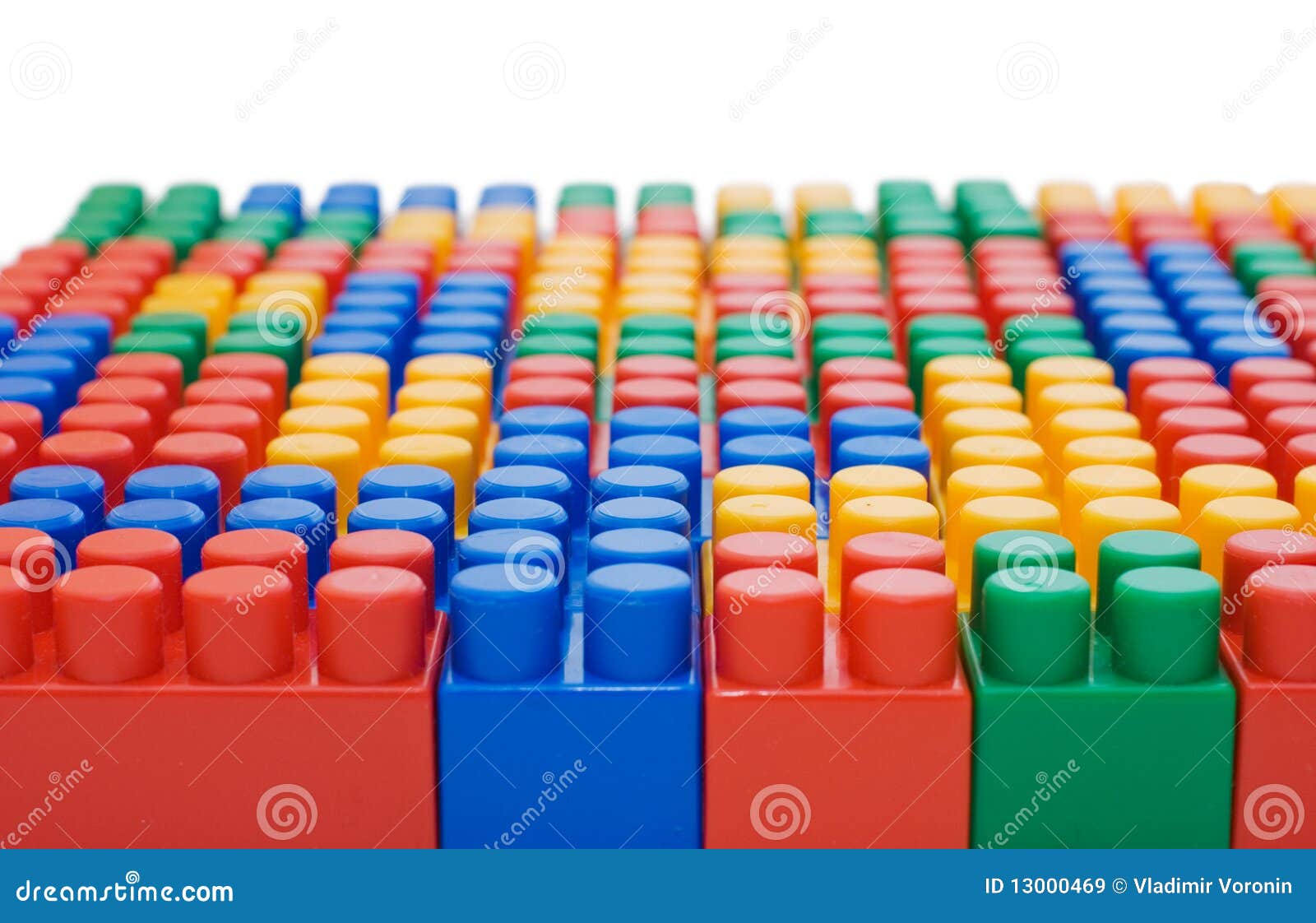 Multi-colored Plastic Blocks Stock Image - Image of simplicity, stack ...