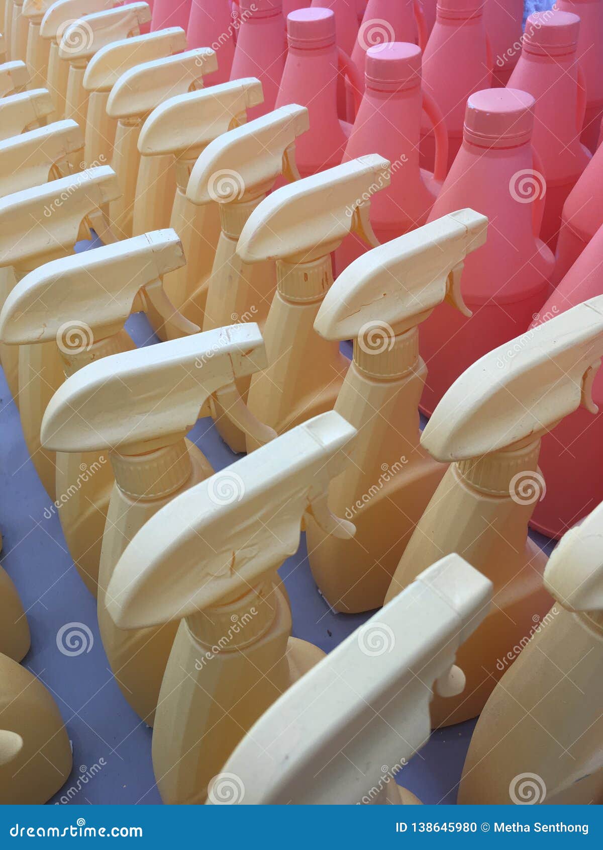Colorful Plastic Containers Stock Photo - Image of colored, plastic ...