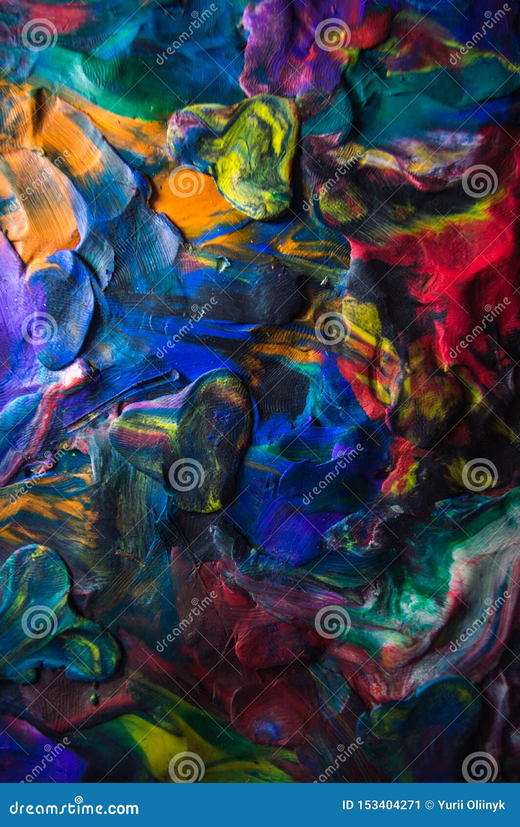 Multi-colored Plasticine Texture Stock Image - Image of liquid, fingers ...