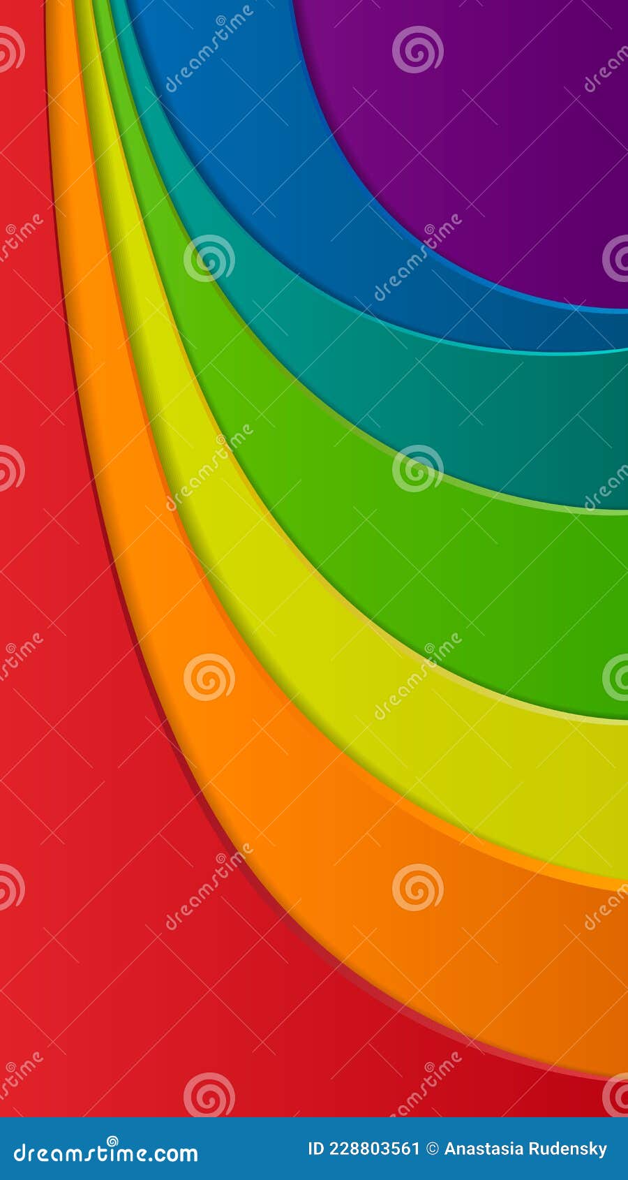 Multi-colored pockets stock vector. Illustration of multicolored ...