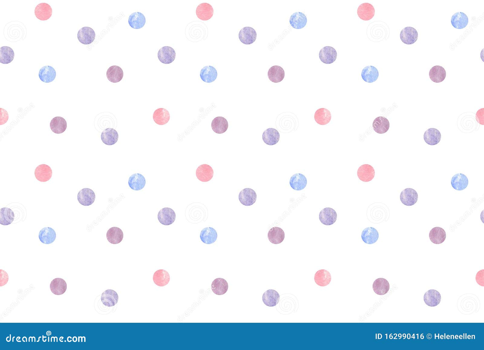 Multi- Colored Polka Dot Random Order Repeat Pattern, Abstract ...