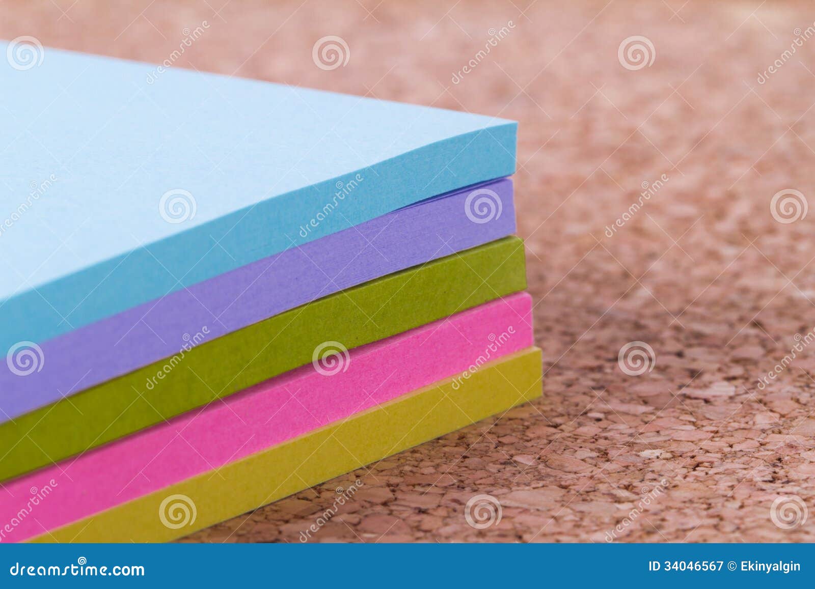 Multi Colored Post it Notes Stock Image - Image of adhesive ...