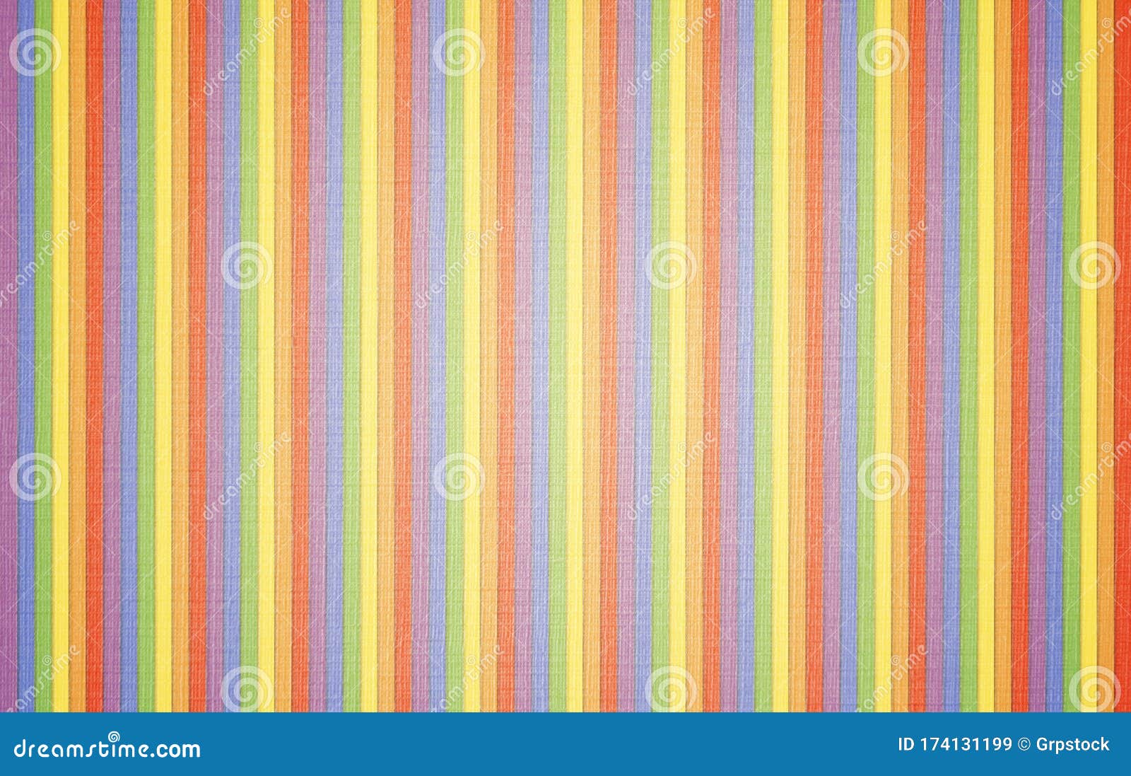 Multi-colored Rainbow Striped with Shadow with Paper Pattern Texture ...