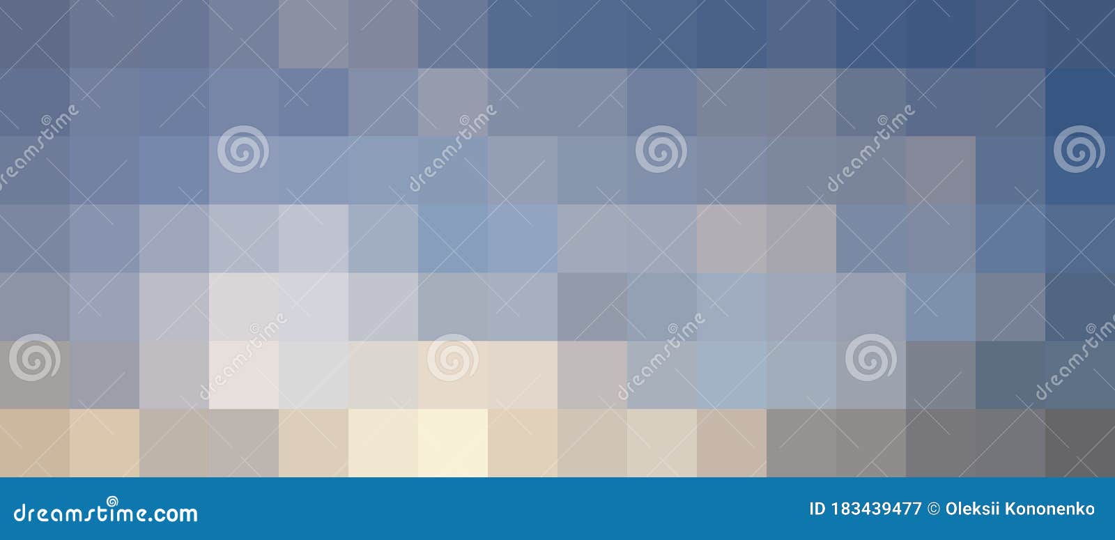 Multi-colored Rectangular Pixel Background. the Texture Consisting of ...