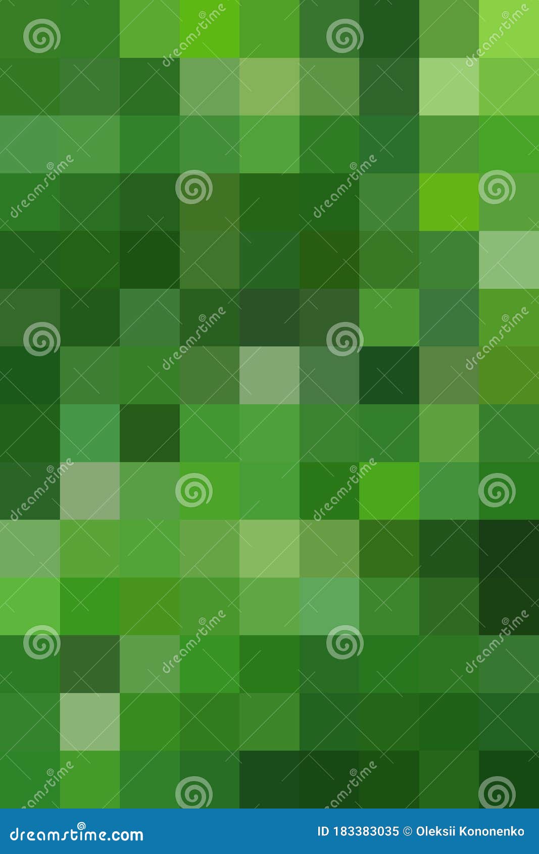 Multi-colored Rectangular Pixel Background. the Texture Consisting of ...