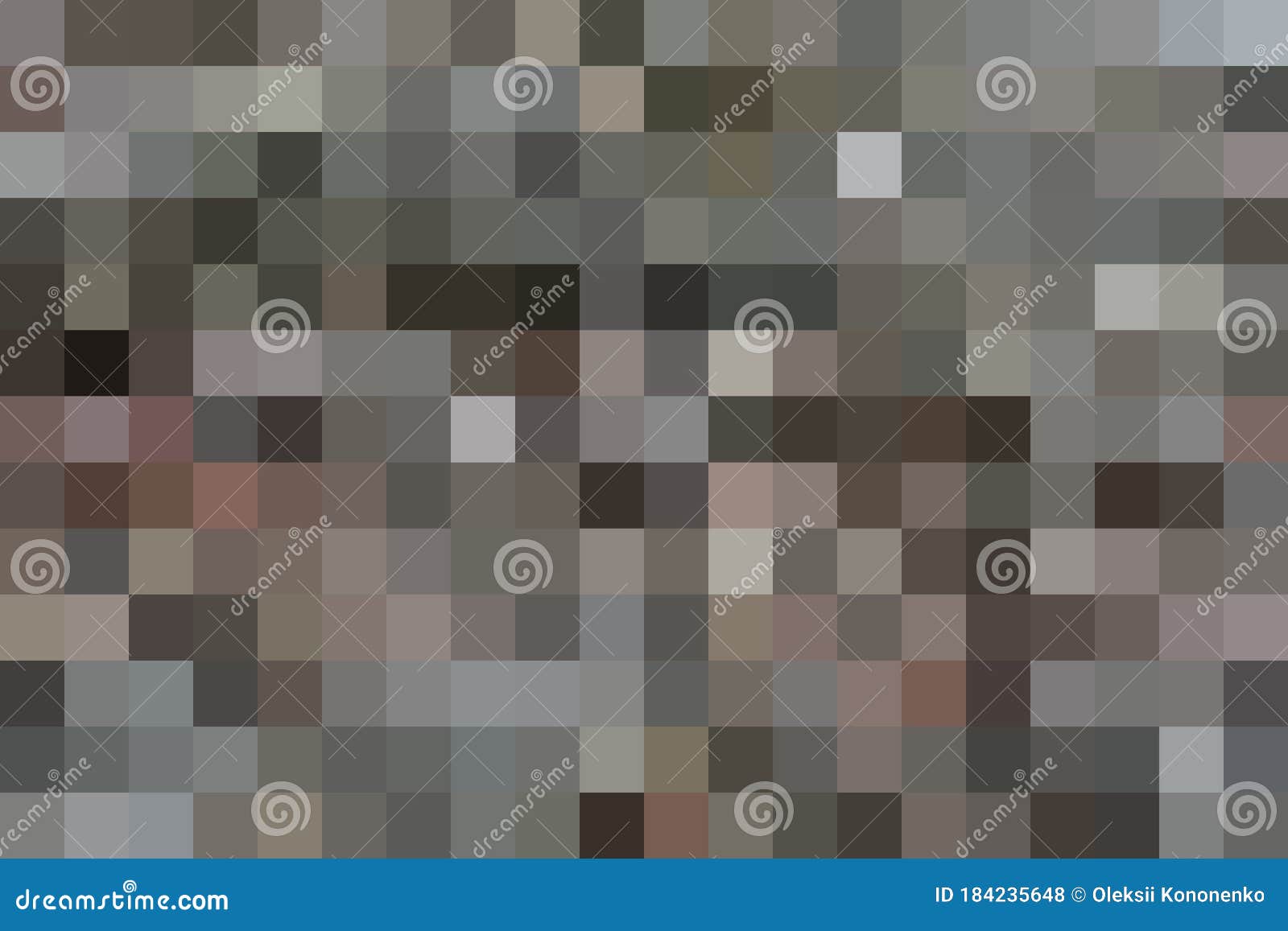 Multi-colored Rectangular Pixel Background. the Texture Consisting of ...