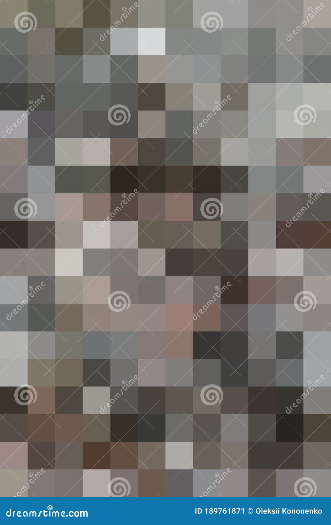 Multi-colored Rectangular Pixel Background. the Texture Consisting of ...