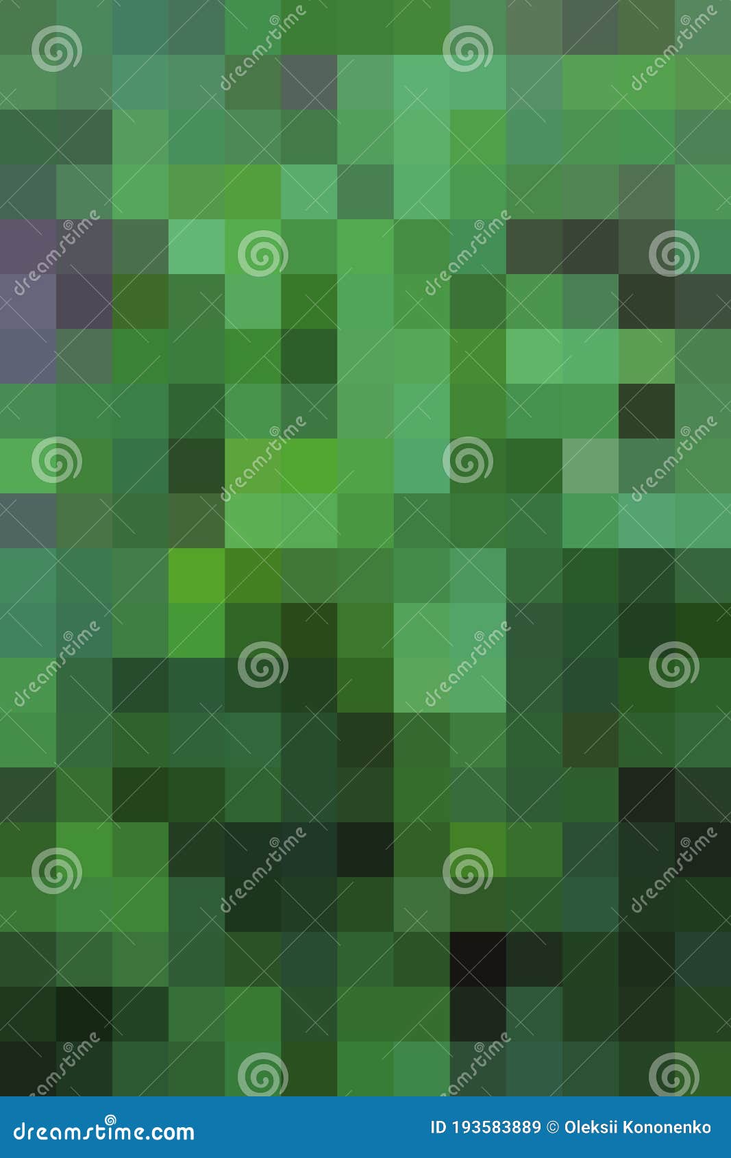 Multi-colored Rectangular Pixel Background. the Texture Consisting of ...