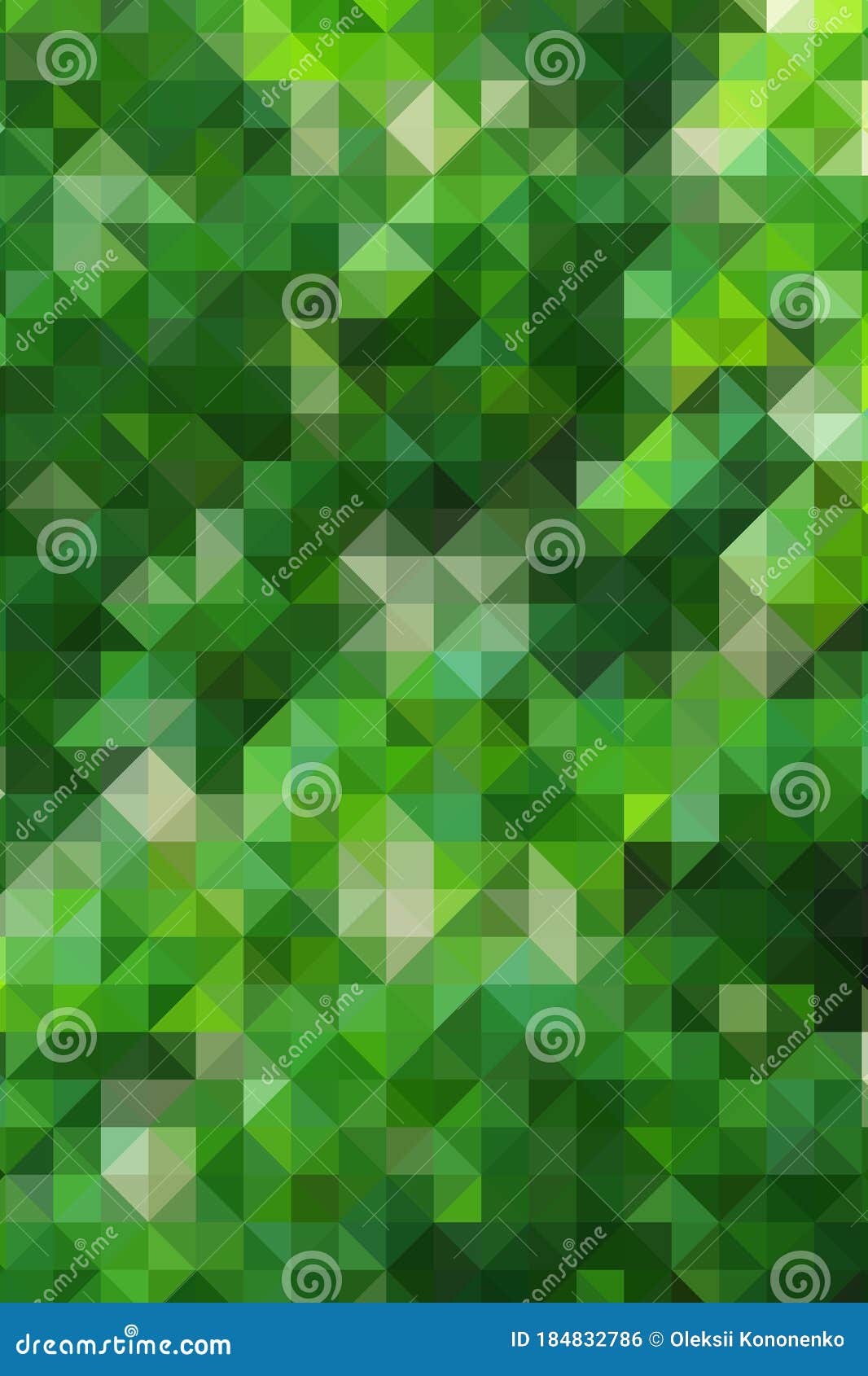 Multi-colored Rectangular Pixel Background. the Texture Consisting of ...
