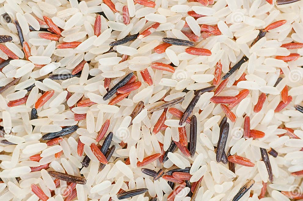 Multi colored rice stock image. Image of healthy, texture - 35584957
