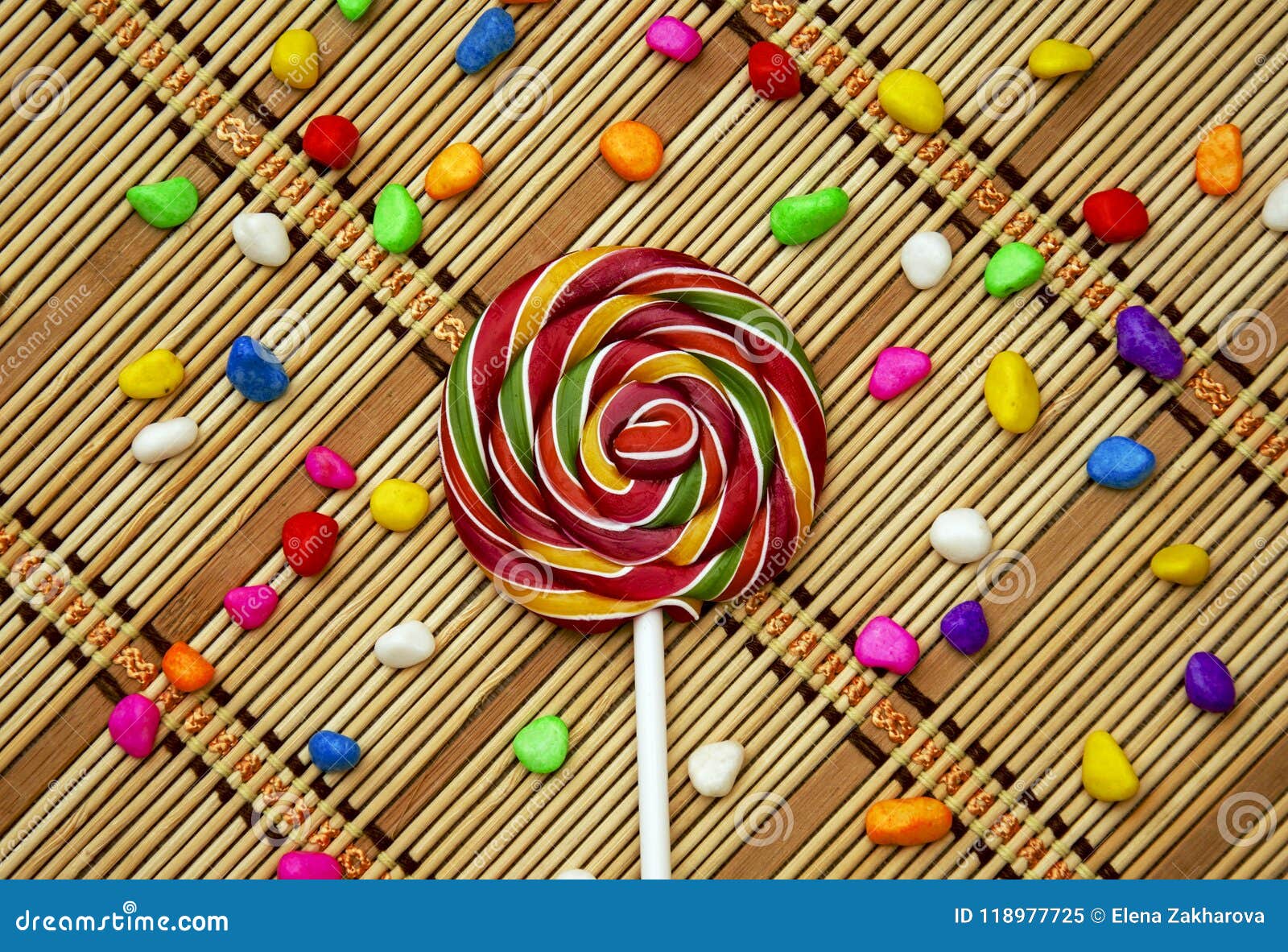 Multi-colored Round Candy Candy Stock Image - Image of ingredient ...