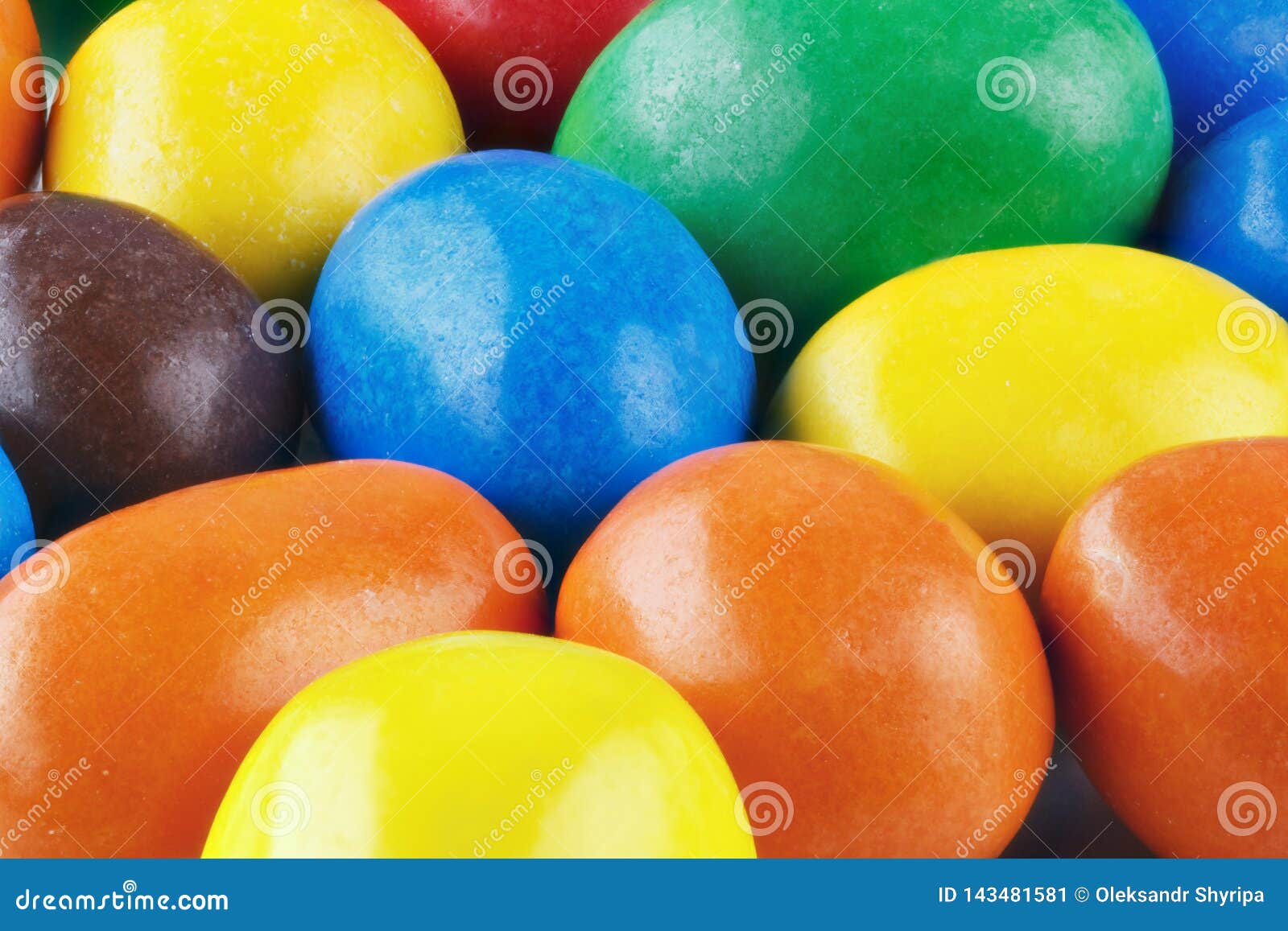 Multi-colored round candy stock image. Image of decorative - 143481581