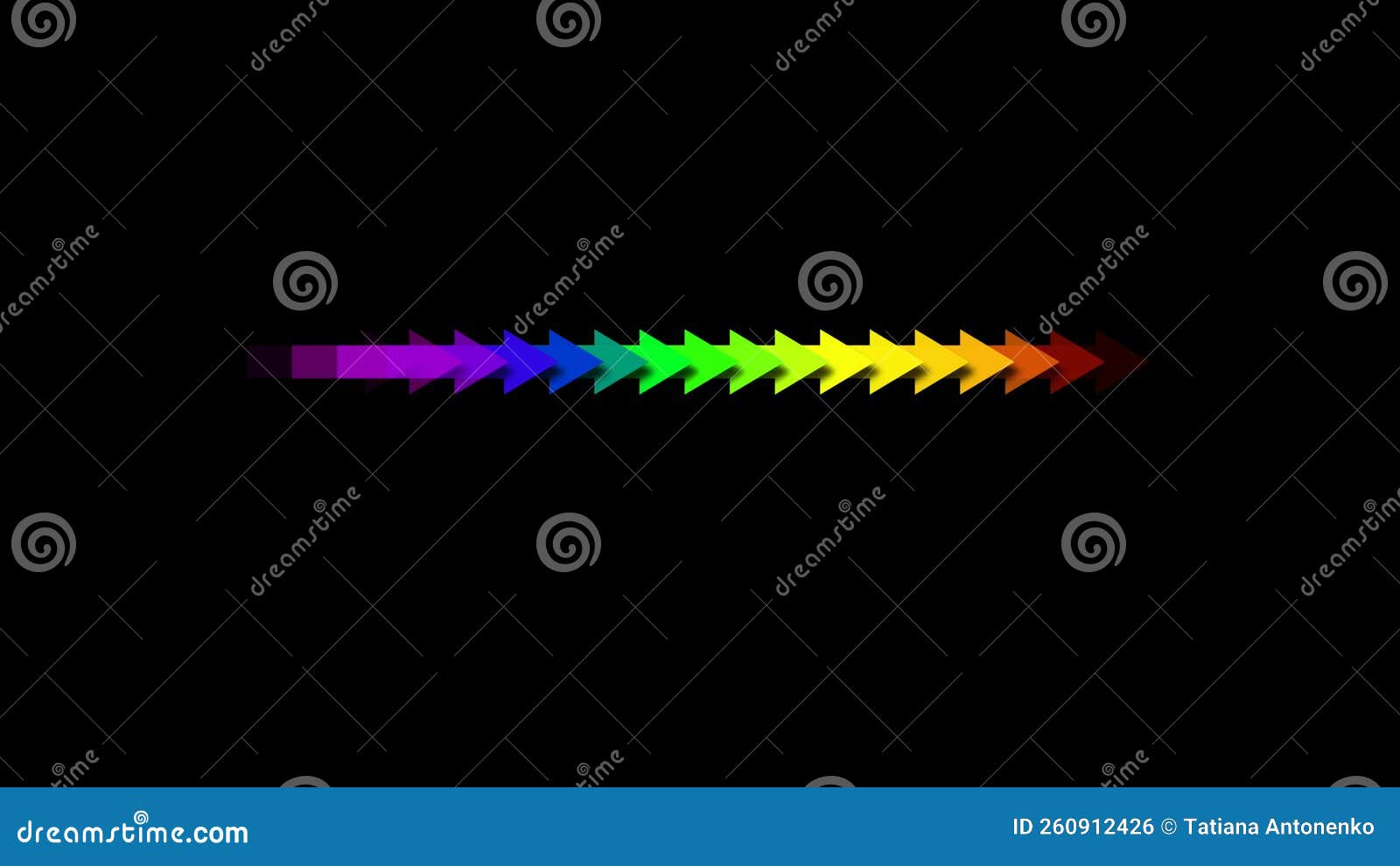 Multi-colored Shapes Arrows and Lines Directional Movement Information ...
