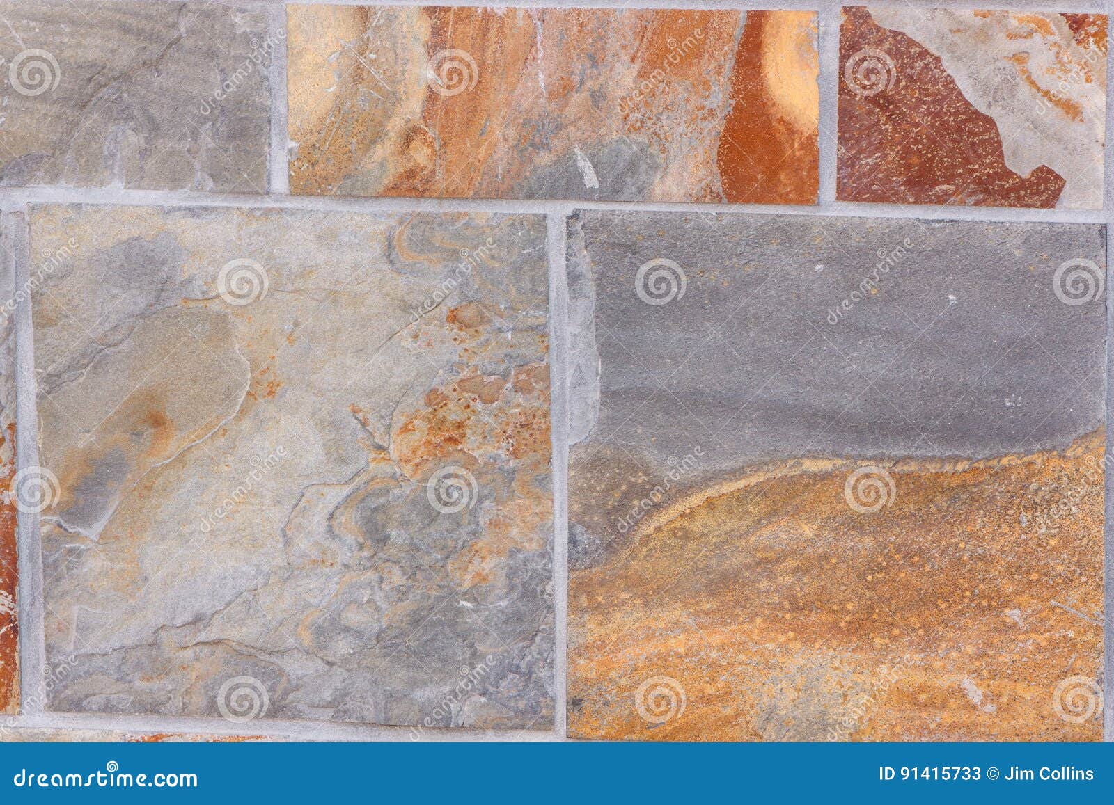 Multi-colored Slate Pattern Stock Image - Image of design, gray: 91415733