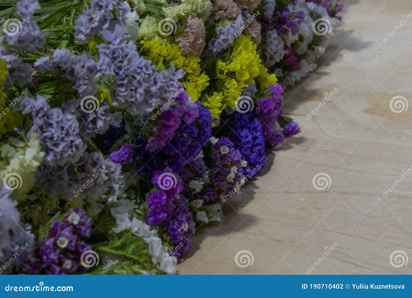 Multi-colored Small Flowers. Amazing Floral Background with Delicate ...