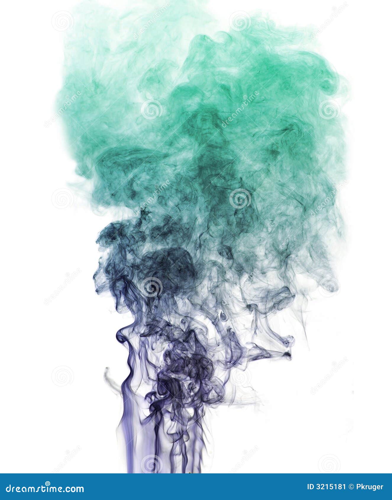 Multi-colored Smoke on White Stock Image - Image of contamination ...