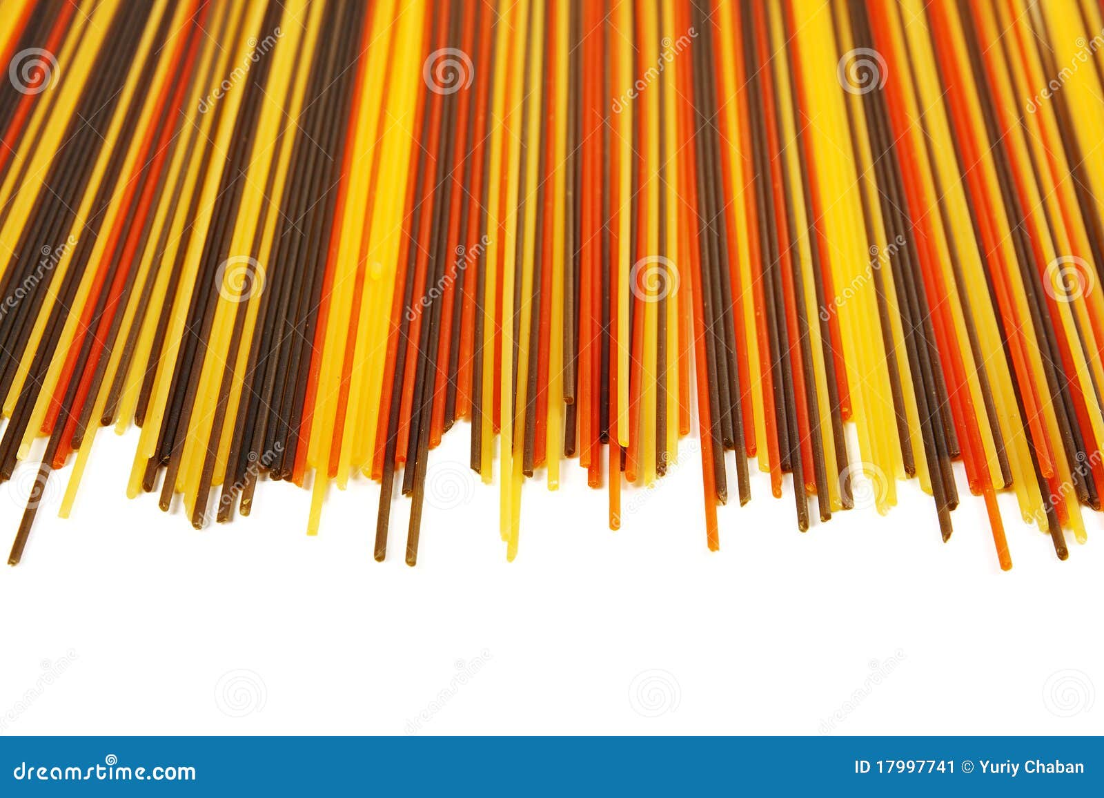 Multi colored spaghetti stock image. Image of striped - 17997741