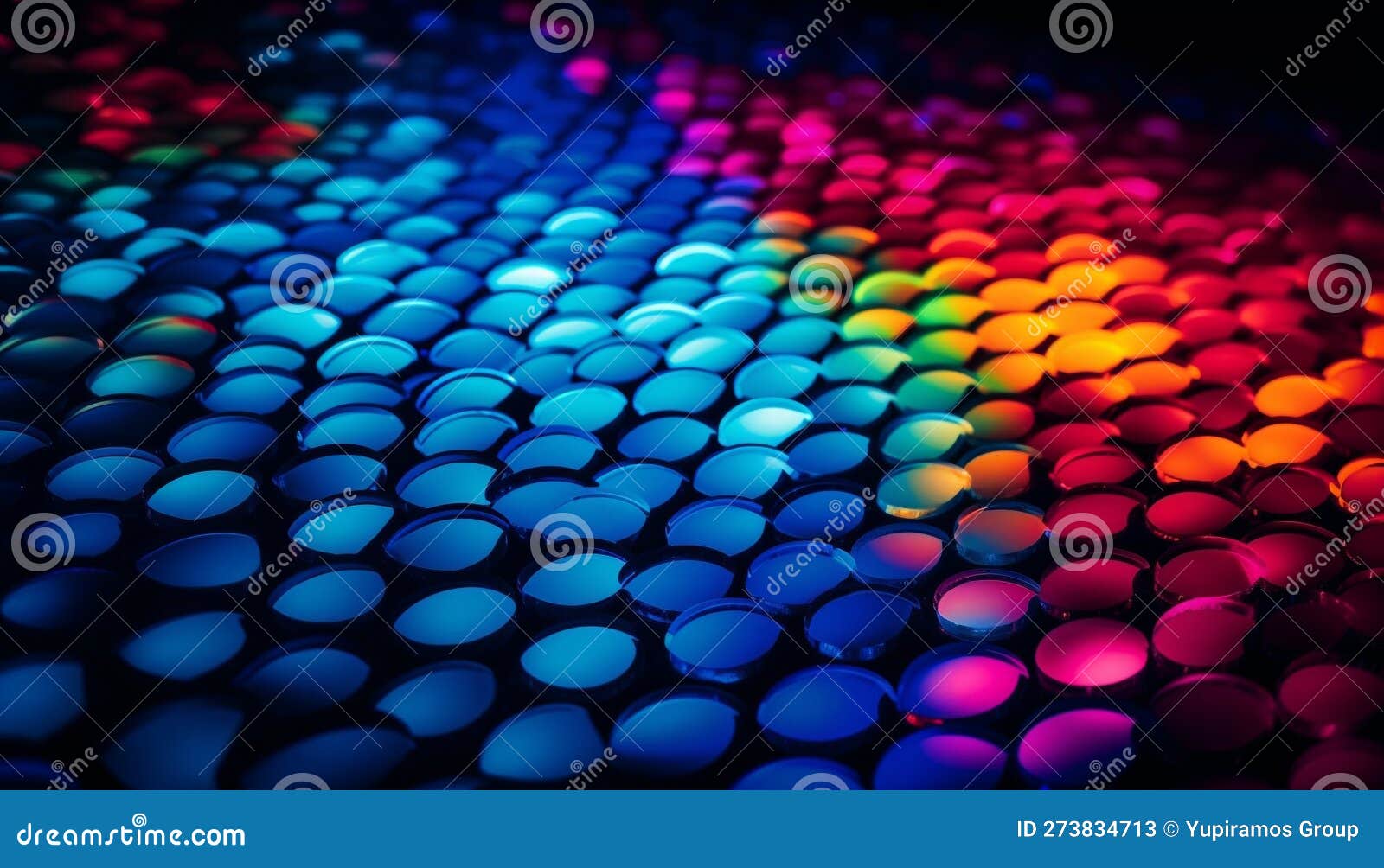 Multi Colored Spheres in Bright Celebration Backdrop Generated by AI ...
