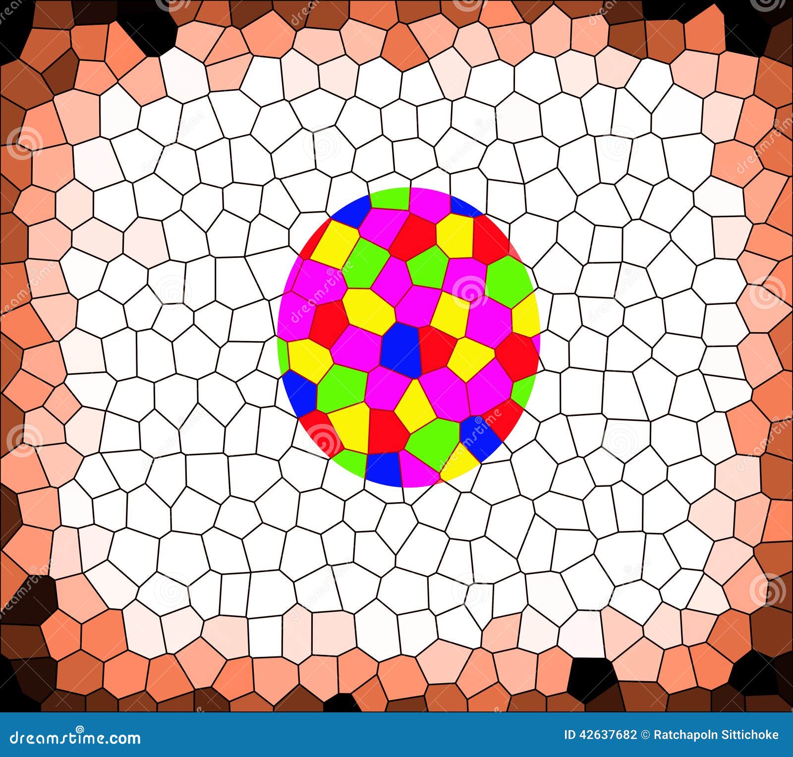 Multi Colored Stained Glass Stock Photo - Image of area, pattern: 42637682