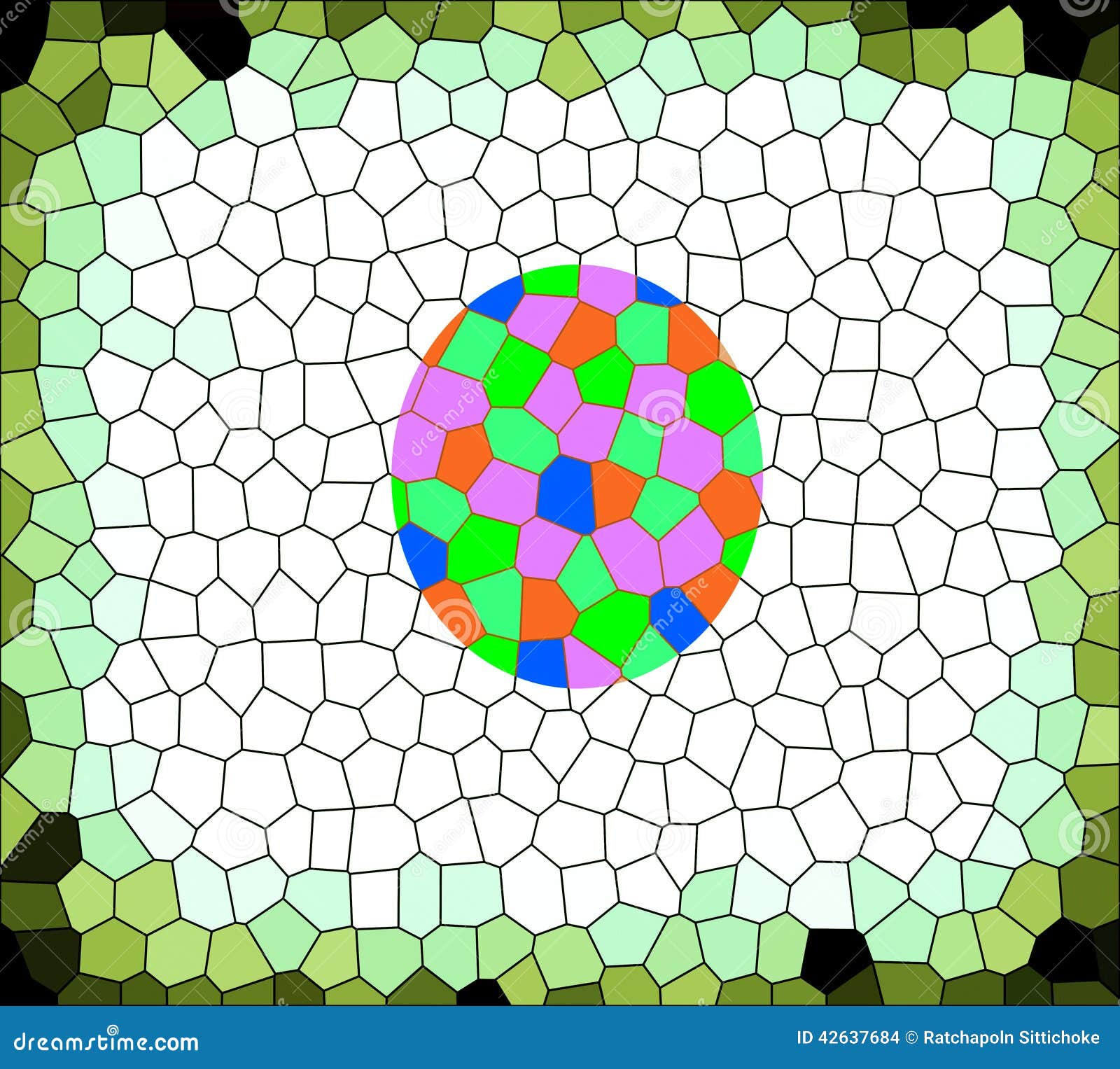 Multi Colored Stained Glass Stock Photo - Image of glassstained, circle ...