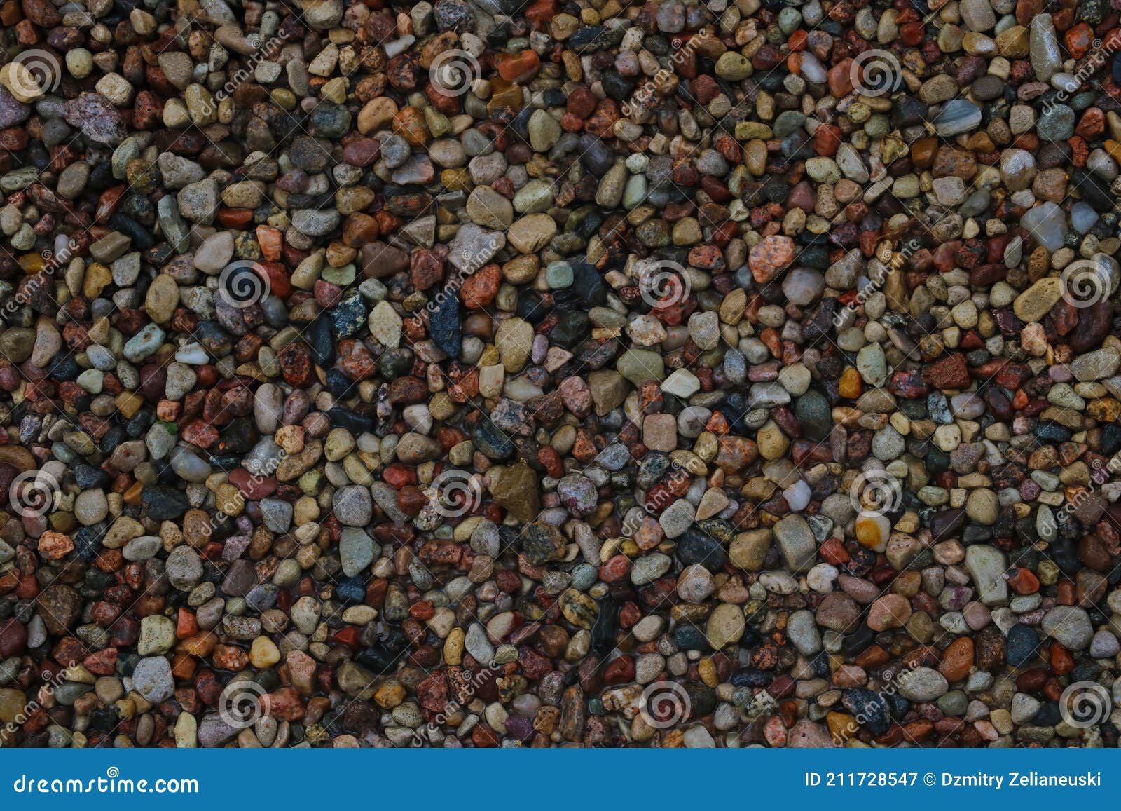 Multi Colored Stones on the Beach. Background Stock Image - Image of ...